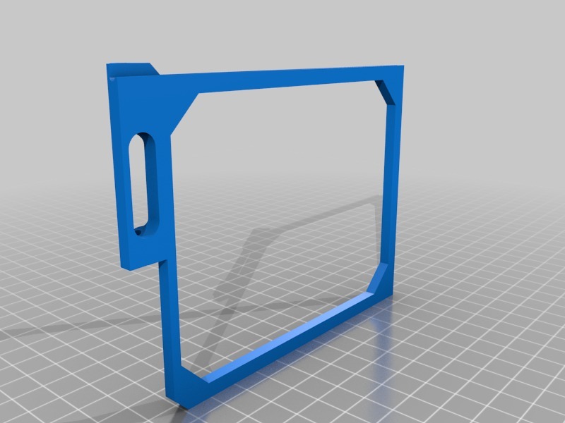 Moxon Antenna Frame (LRS 433MHz) by qczek | Download free STL model ...