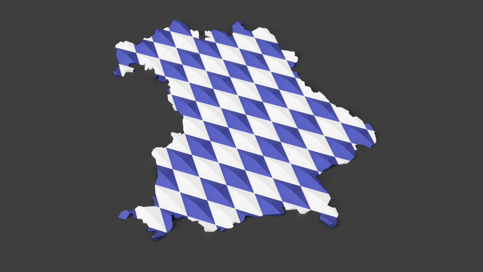 Parametric-Bavaria WallArt by Mike | Download free STL model ...