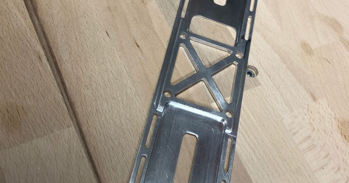 Battery Slider for Align T-Rex 700E by Snowbird | Download free STL ...