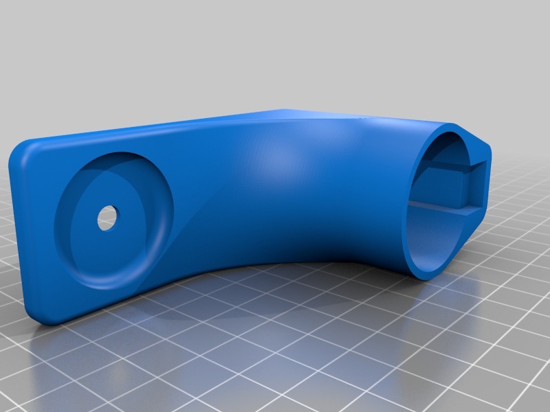 34mm columns clamp (for camera/monitor) by qczek | Download free STL ...