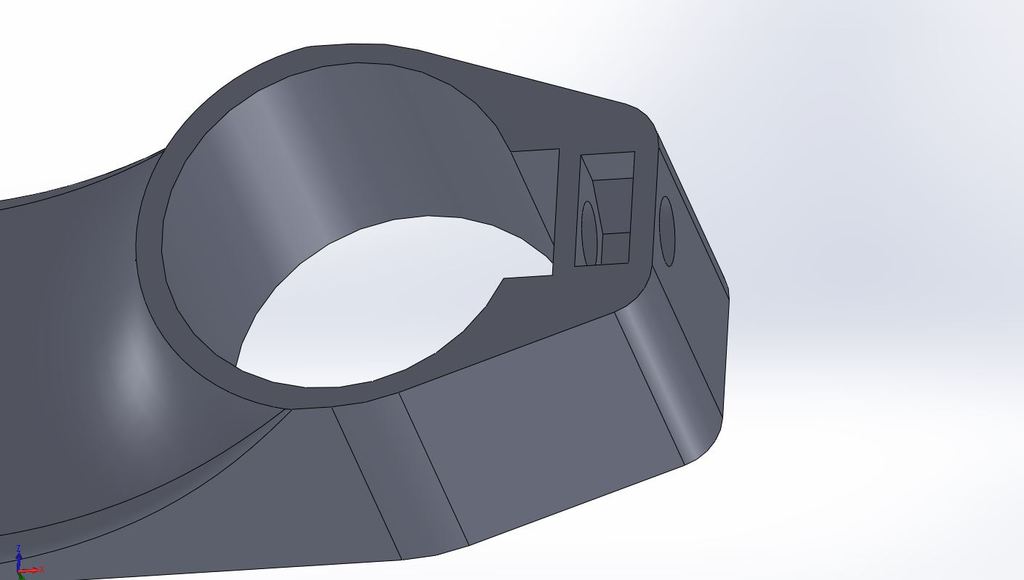 34mm columns clamp (for camera/monitor) by qczek | Download free STL ...