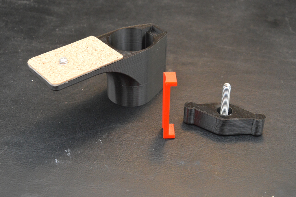 34mm columns clamp (for camera/monitor) by qczek | Download free STL ...