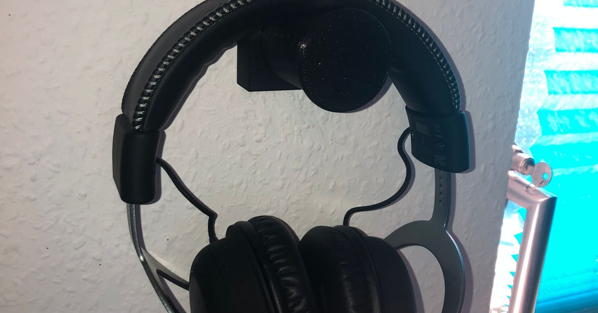 Headset wallmount by mlax | Download free STL model | Printables.com