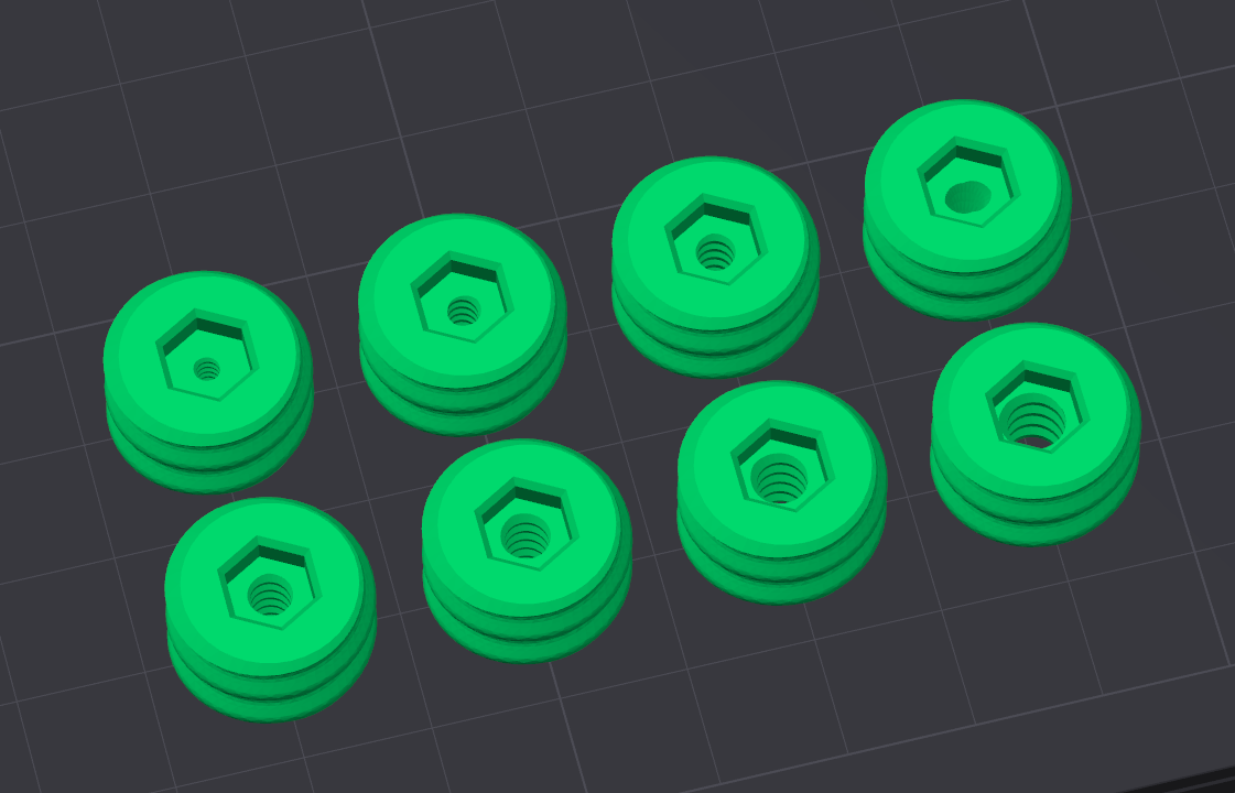 Screws with threaded holes for Elegant Screwiverse Insert by yass ...