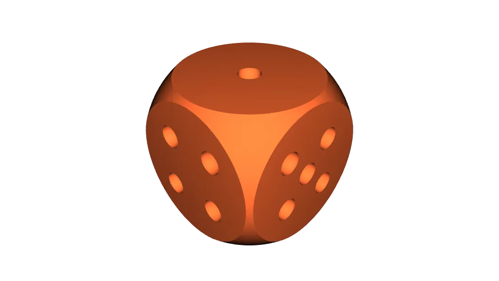 DADO REDONDEADO ROUNDED DICE by Nixeris | Download free STL model ...