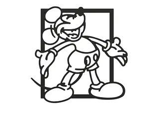 Micky Mouse by DickF | Download free STL model | Printables.com