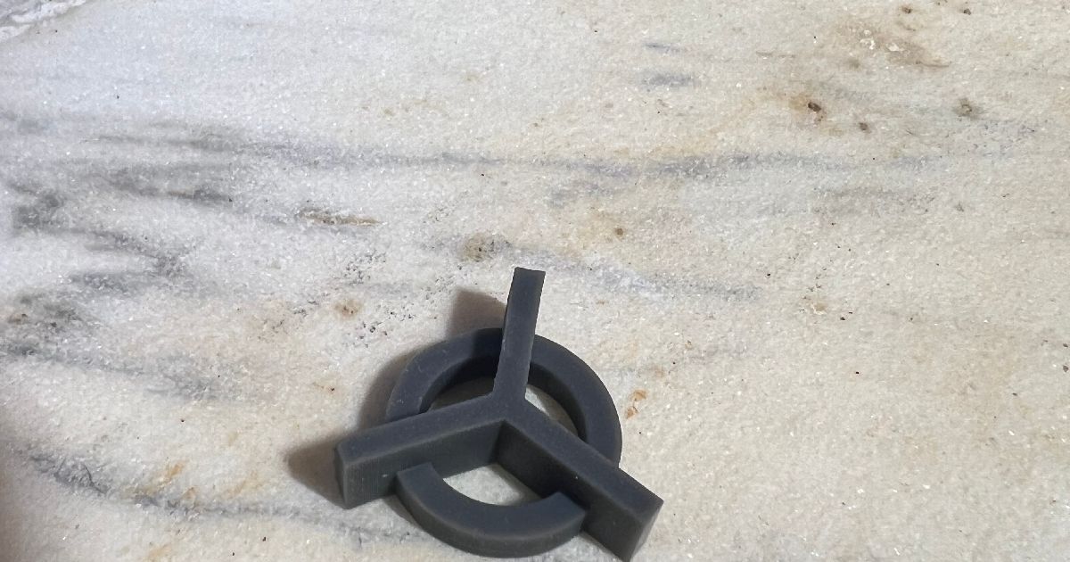 Hex Tile Spacer 3mm (1/8th in) by Rancatron | Download free STL model ...