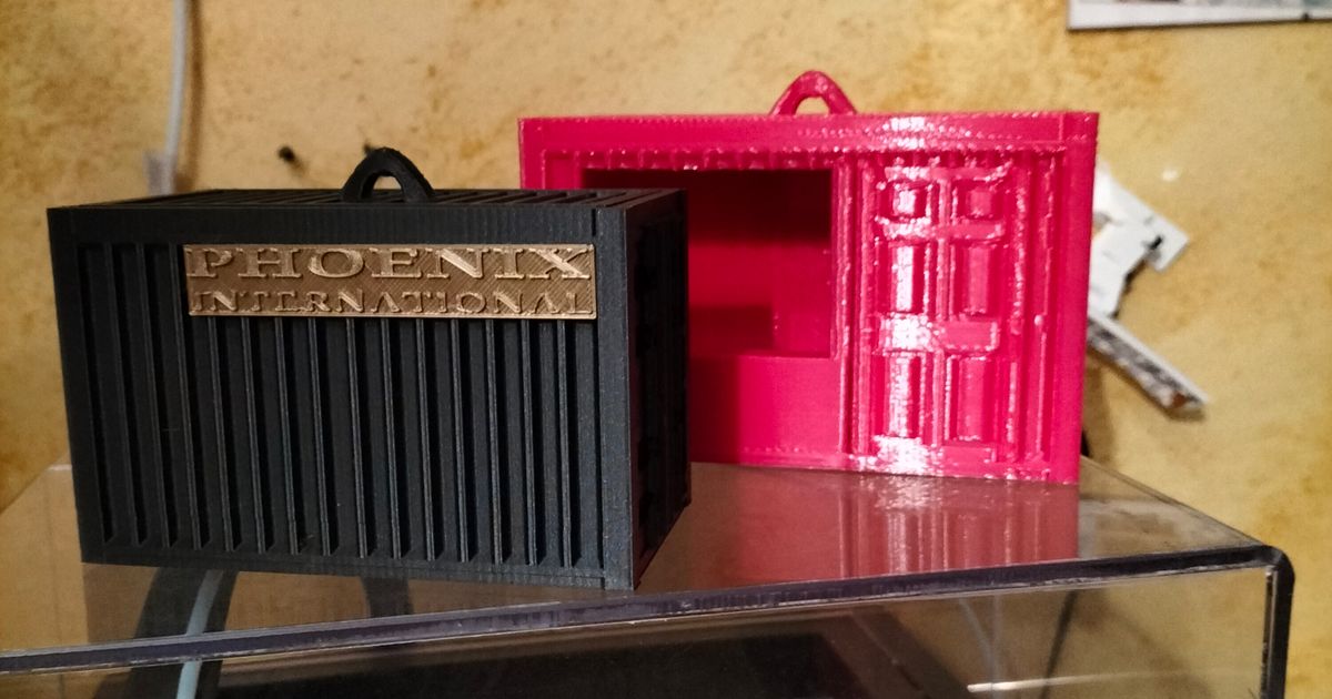 CONTAINER von 3dplayer3d | Kostenloses STL-Modell herunterladen ...