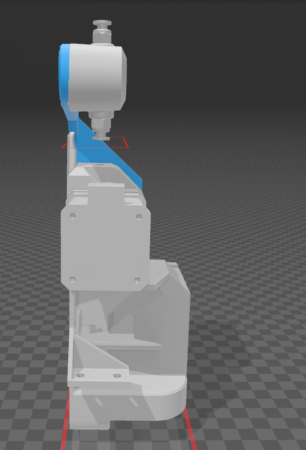 BTT Smart Filament Sensor mount for BMG dual drive extruder - "Remix ...