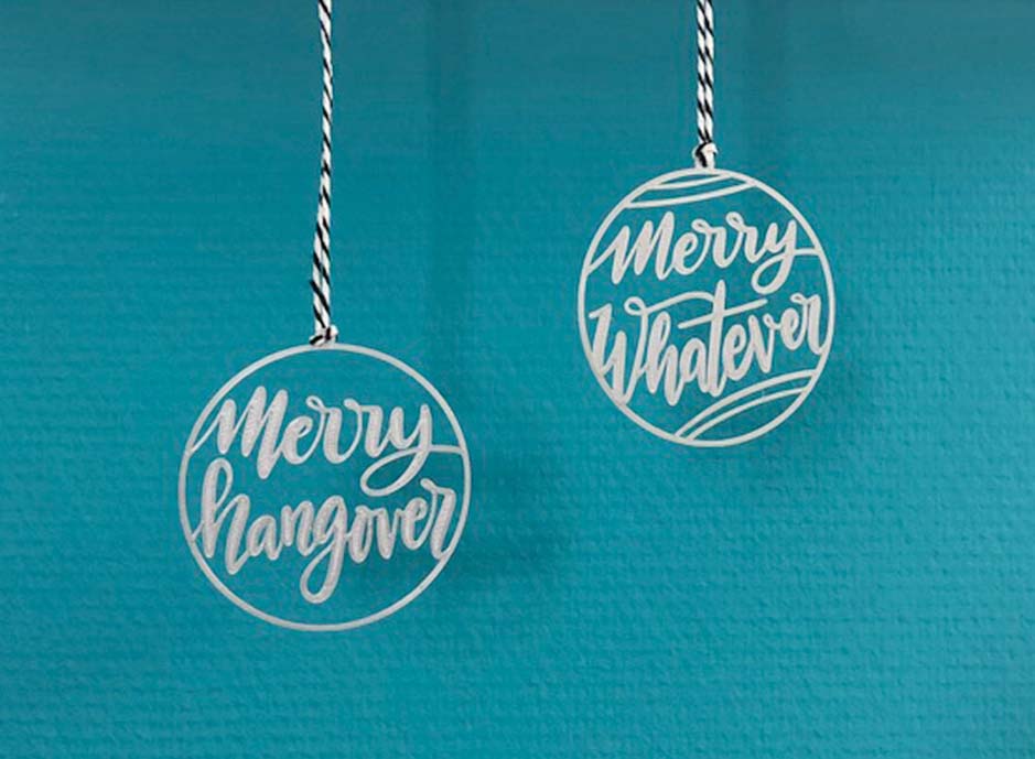 Merry whatever / merry hangover ornament by hellgy | Download free STL ...