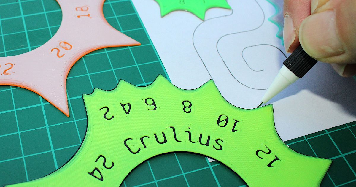 Crulius - Corner Radius Ruler to draw rounded edges por moWerk ...