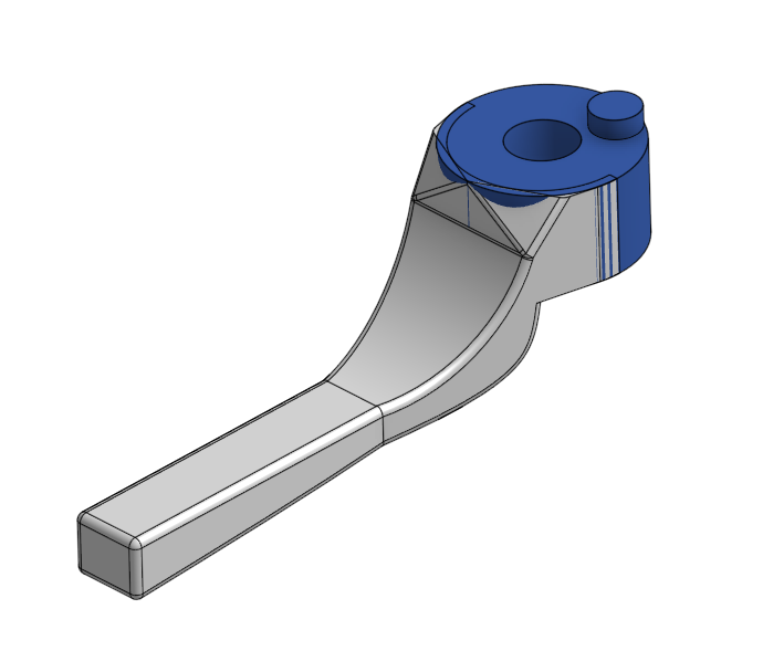Wahl Shaver Lever (Strengthened) by BD | Download free STL model ...