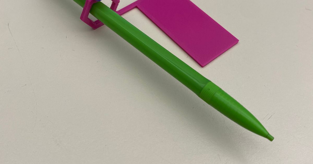 Pencil Book Mark by Ever Johnson | Download free STL model | Printables.com