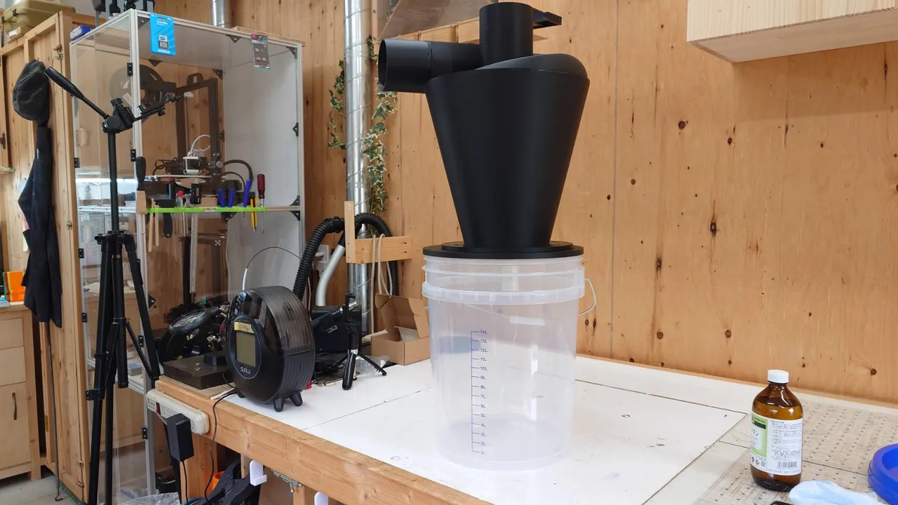 Cyclone dust collection by きよさん | Download free STL model | Printables.com