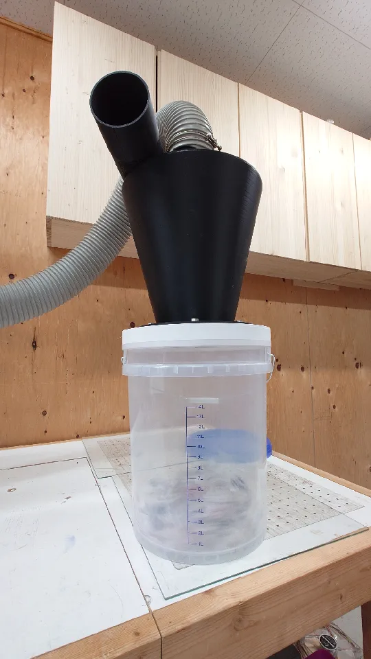 Cyclone dust collection by きよさん | Download free STL model | Printables.com
