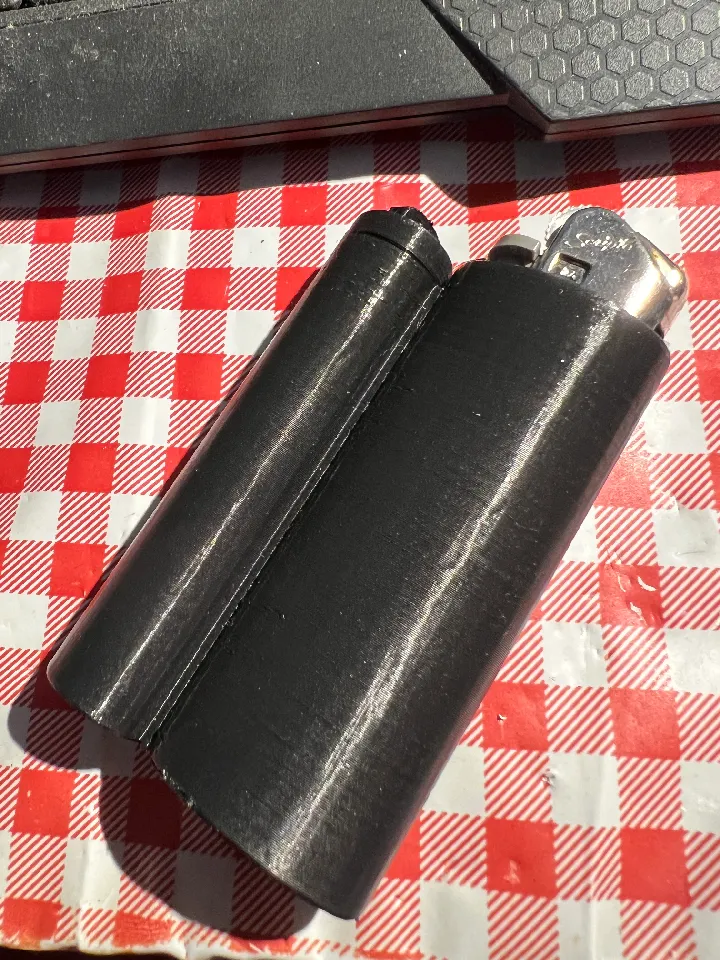 Bestagon Bic lighter case and stash box remix by Kuro Man Kuro ...