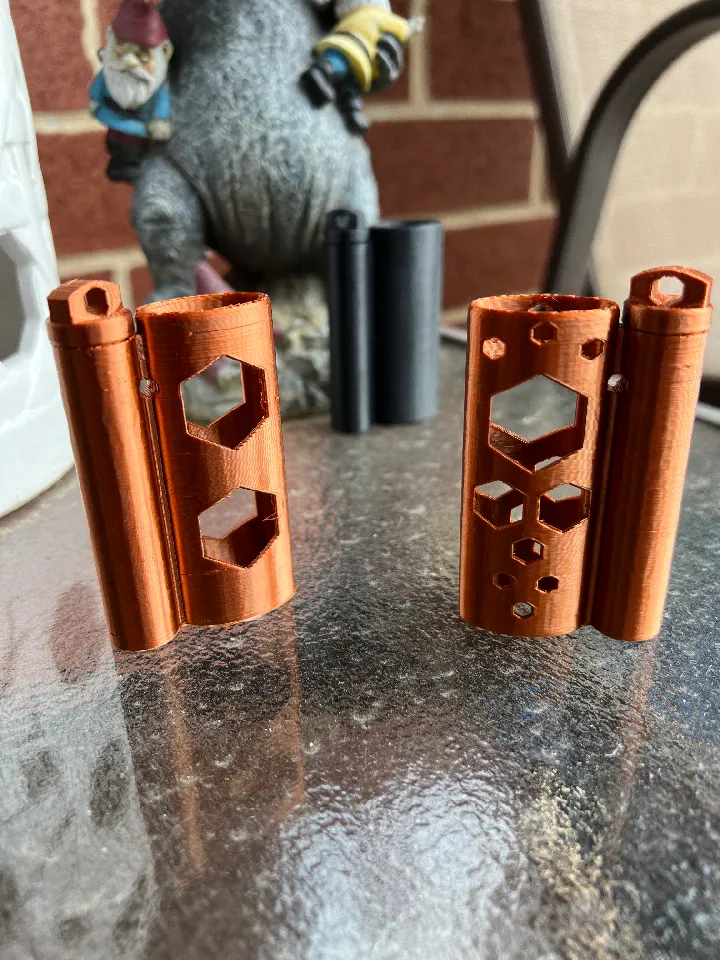 Bestagon Bic lighter case and stash box remix by Kuro Man Kuro ...