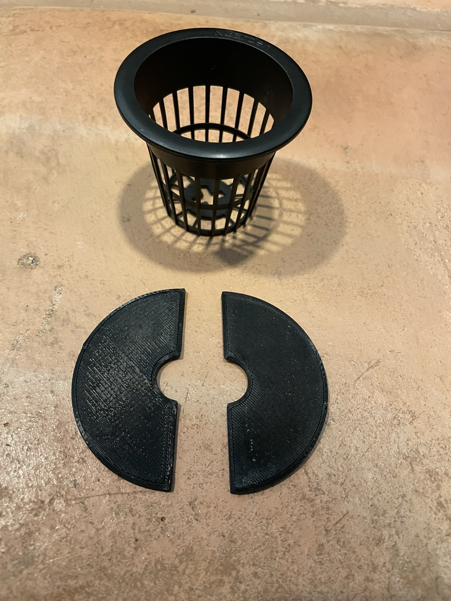 2" Netpot light covers by blindMoe | Download free STL model ...