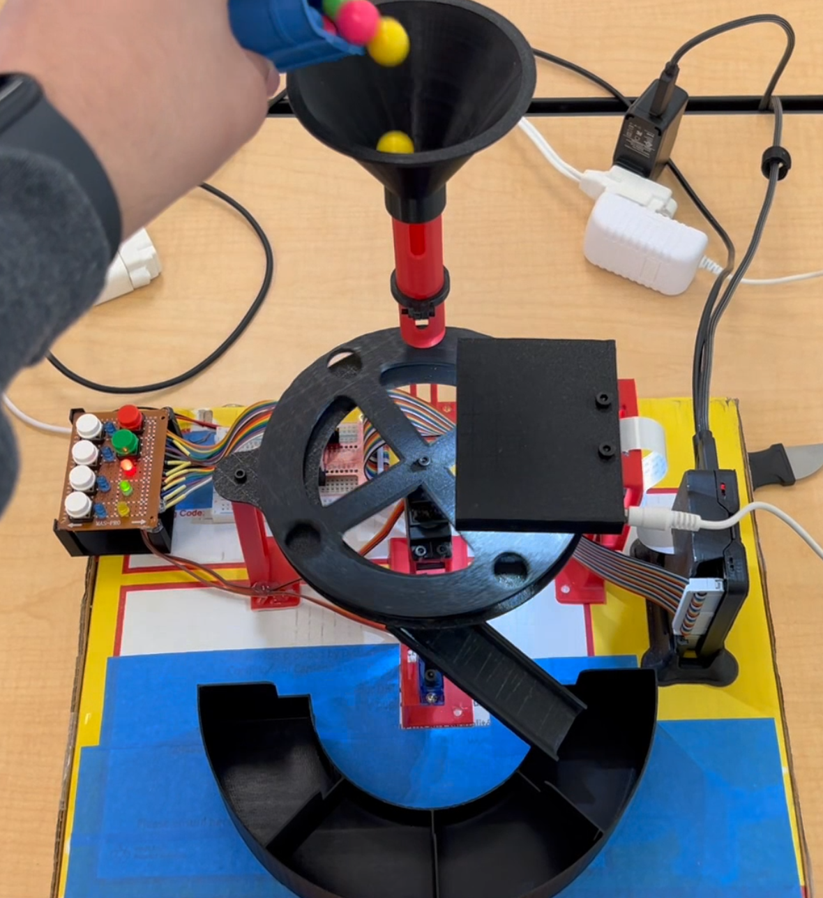 Colored Ball Sorter by ontariorayman | Download free STL model ...