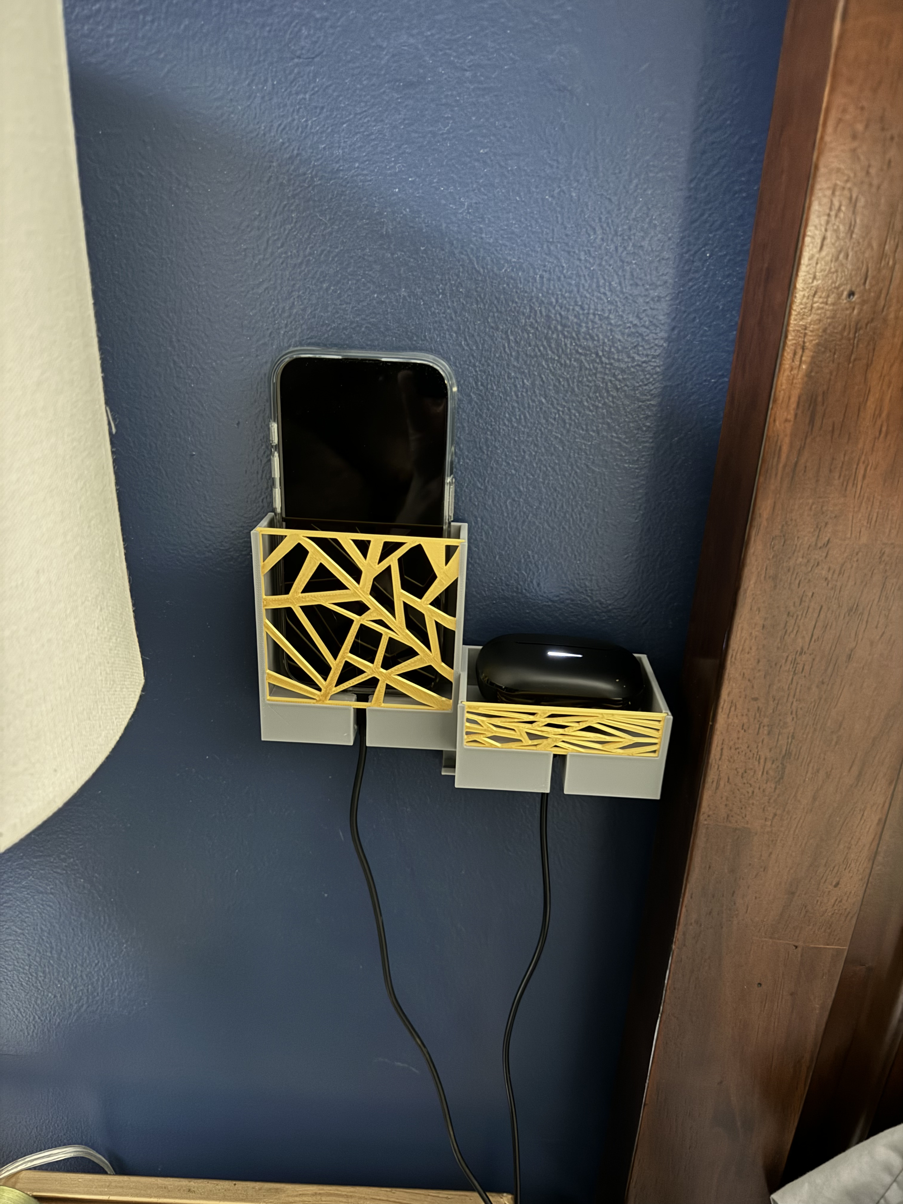 Wall Mounted Phone, Glasses, Tech Holder by AbnormAnomaly | Download ...