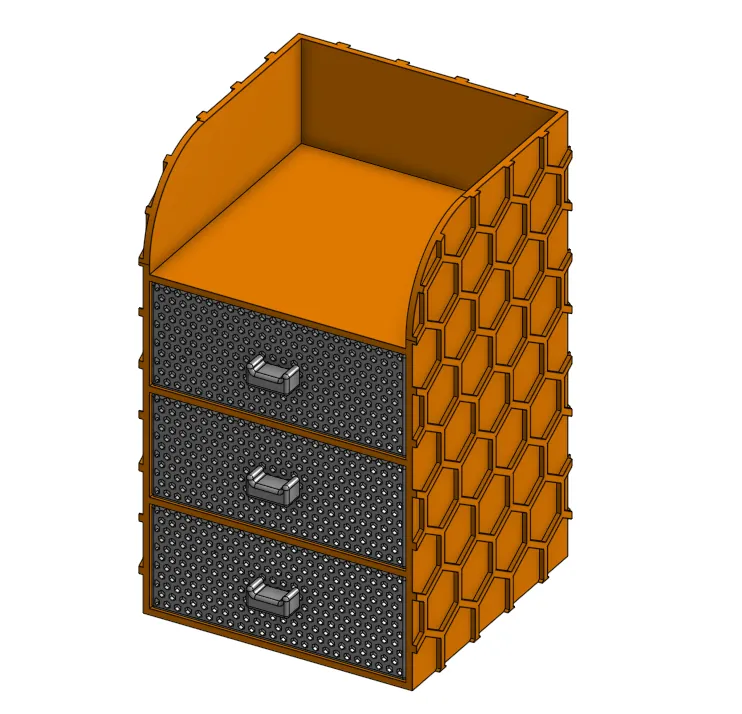 Desk organizer by Royd | Download free STL model | Printables.com