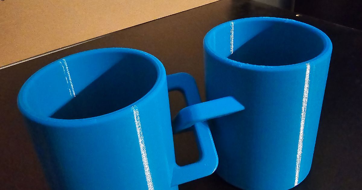 Engagement Coffee Cups by Devoid Colossus | Download free STL model ...