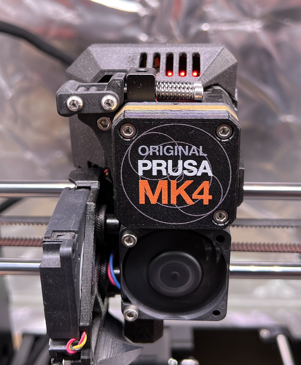 Prusa MK4/MK3.9 Love Board Cover With Ventilation Grill/LED Visualiser ...