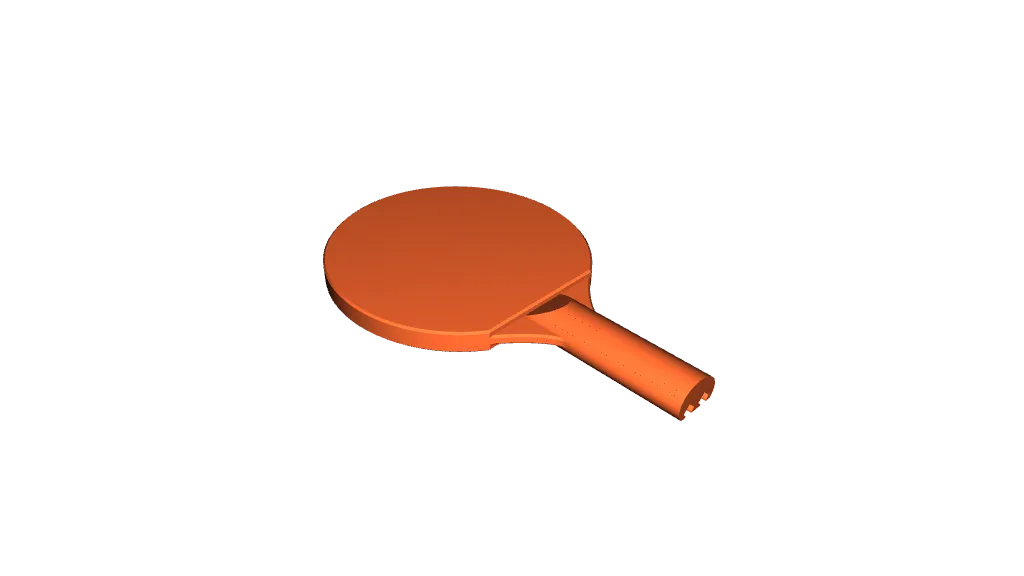 Ping Pong paddle mini by JA:GR | Download free STL model | Printables.com