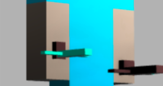 Over powered Minecraft Steve by Genaral knight | Download free STL ...