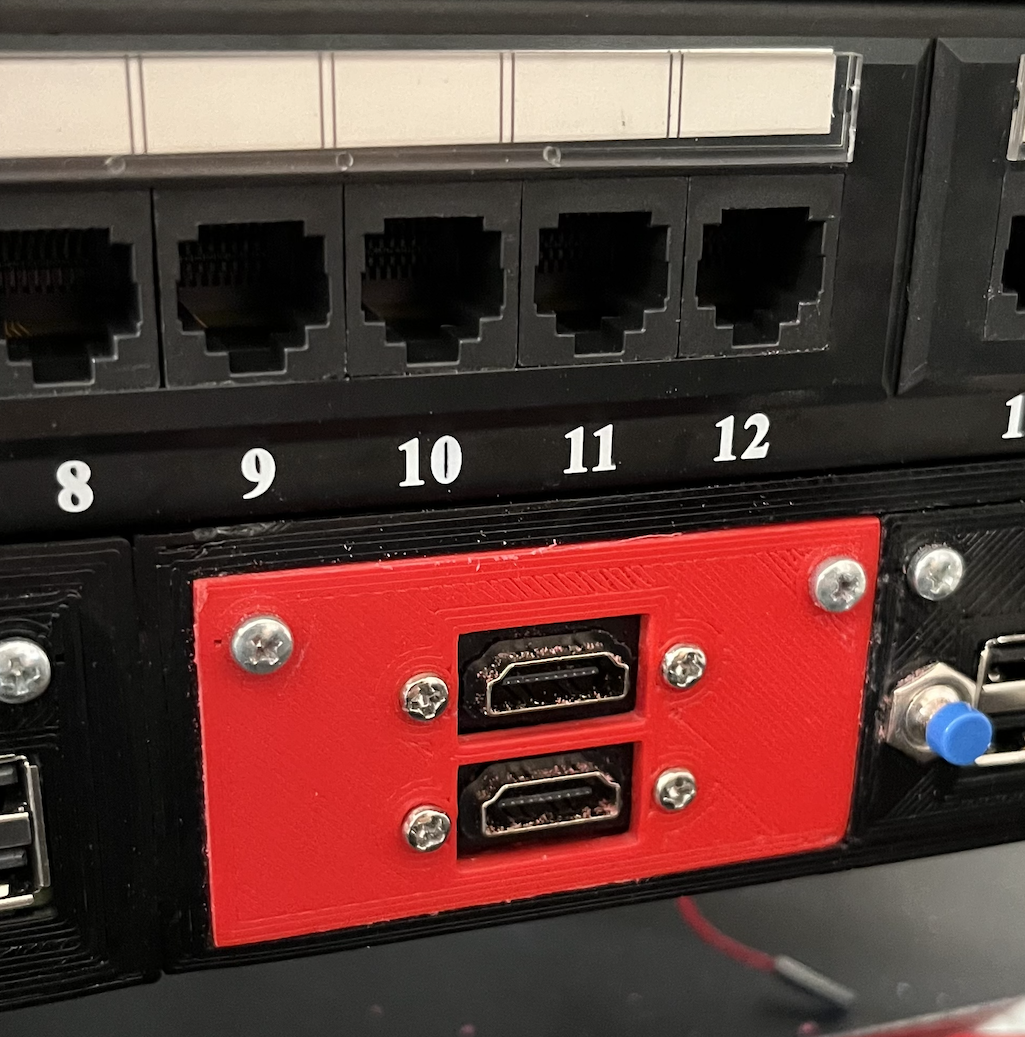 1U Rack HDMI port - REMIX by Doğukan Sahil | Download free STL model ...