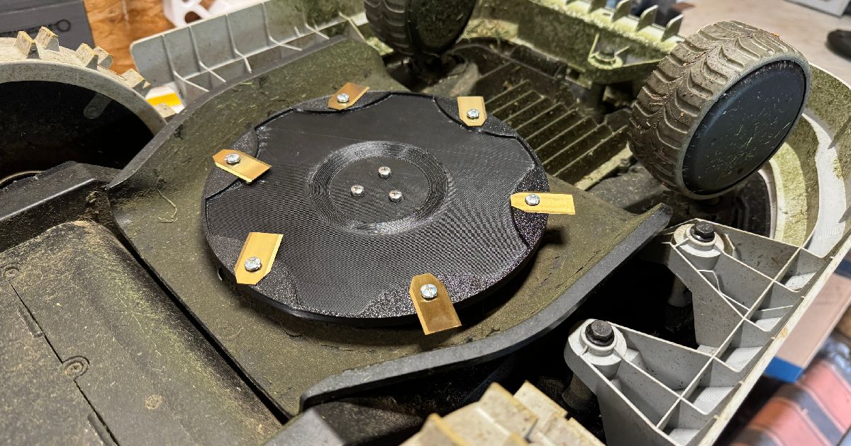 ECOVACS G1 Goat Blade Disc 6 by FDMBRO | Download free STL model ...