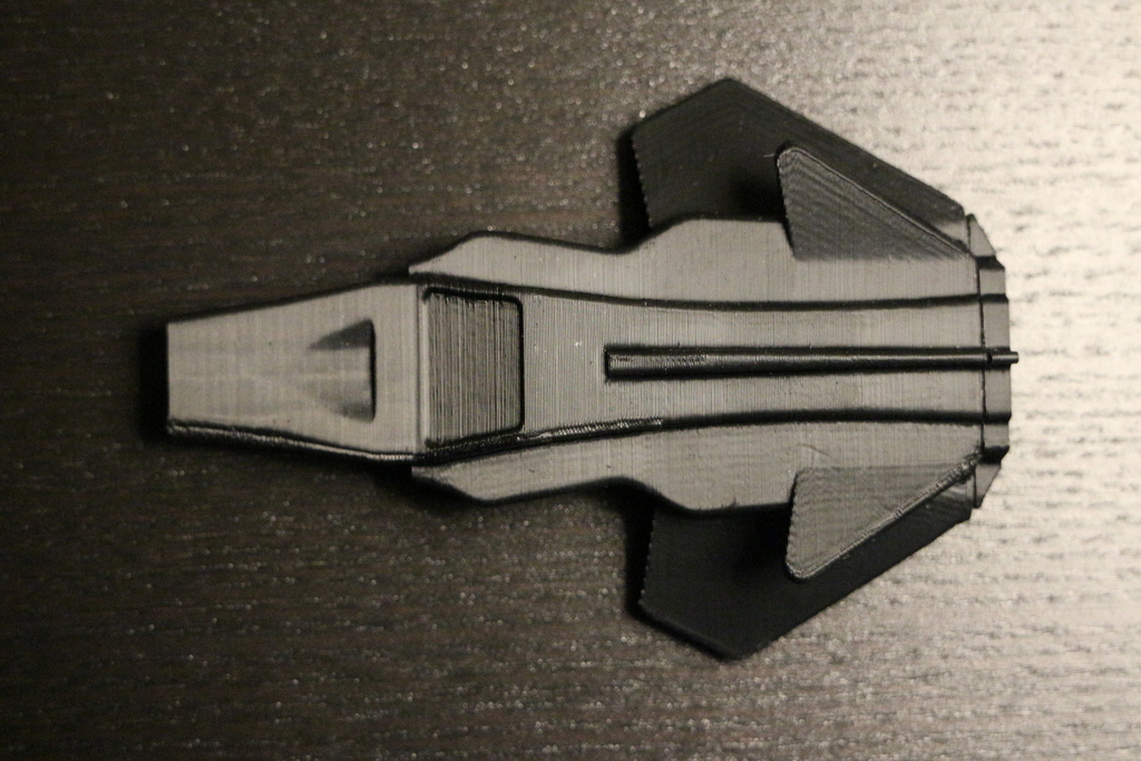 Sci-fi spaceship toy No.1 by hoovernaught | Download free STL model ...