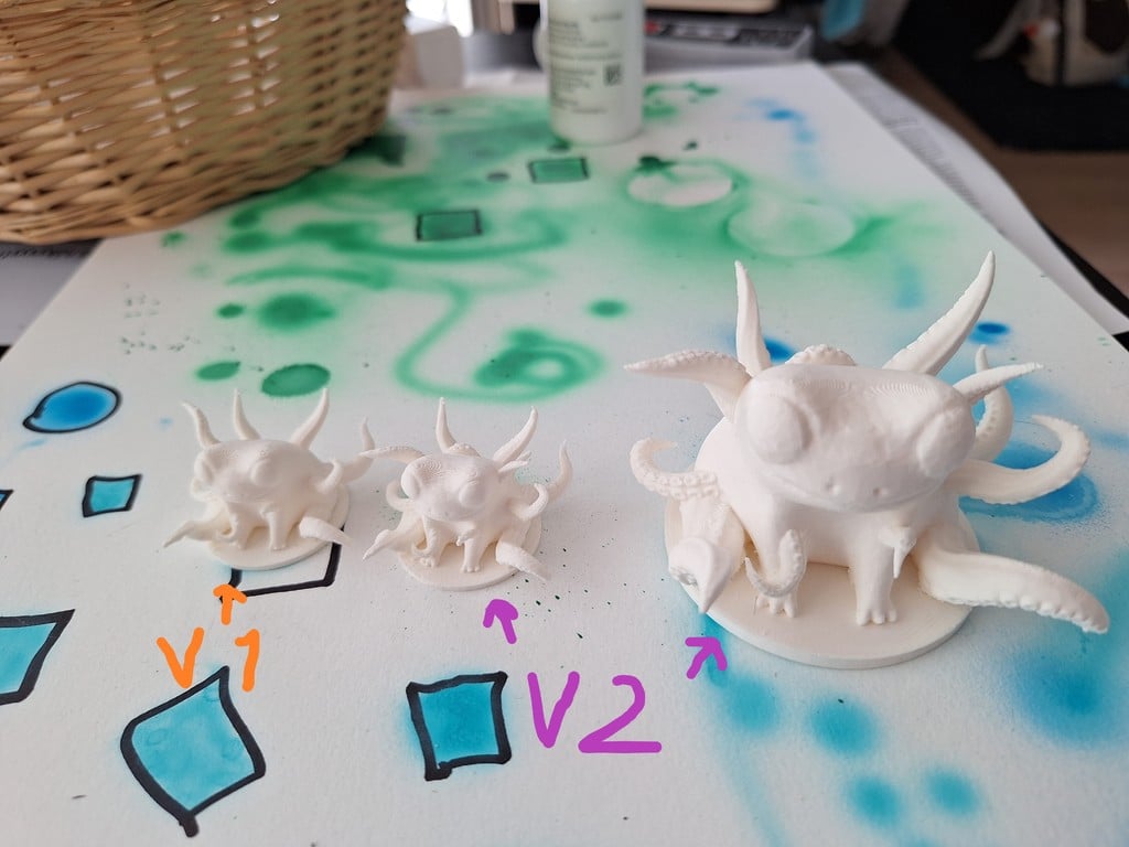 Fred the Eldritch Frog by Libary | Download free STL model | Printables.com