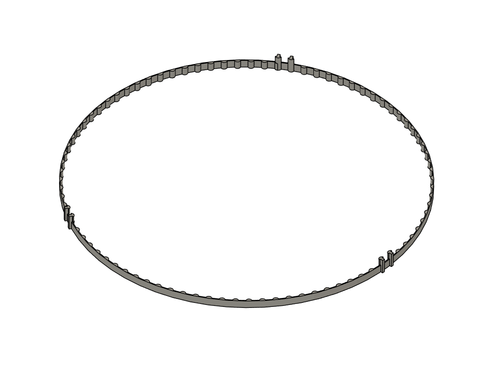 Knitting Machine Belt by DickF | Download free STL model | Printables.com