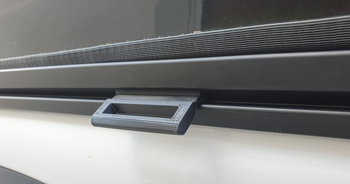 Halter Crosscamp Kederschiene 10mm by longtommi | Download free STL model | Printables.com