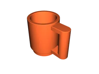 Lego DUPLO mug by Radek Friebert | Download free STL model | Printables.com