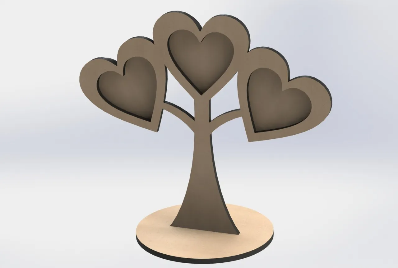 heart frame by craft studio | Download free STL model | Printables.com