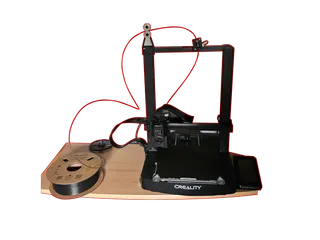 Ender 3 V3 KE filament guide system by 3D-Cave | Download free STL ...