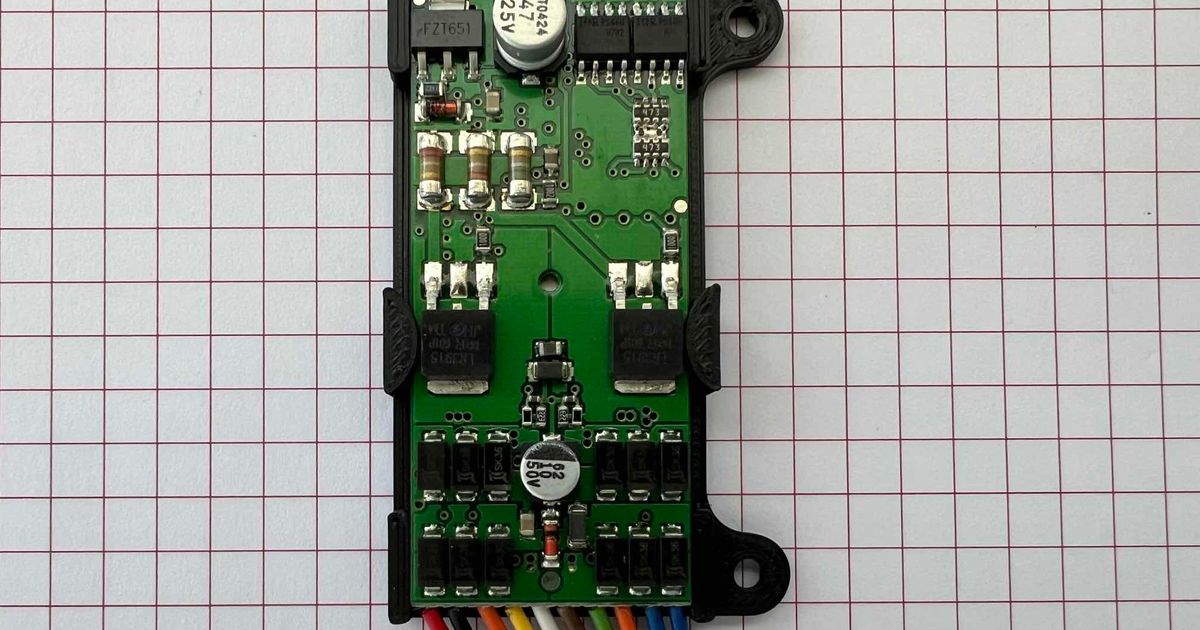 LGB 55027 Decoder Mount by Ueli | Download free STL model | Printables.com