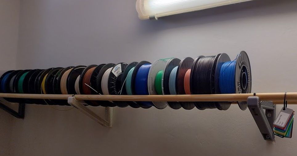 Wallmount filament storage by 3Dpetr_kolos | Download free STL model ...