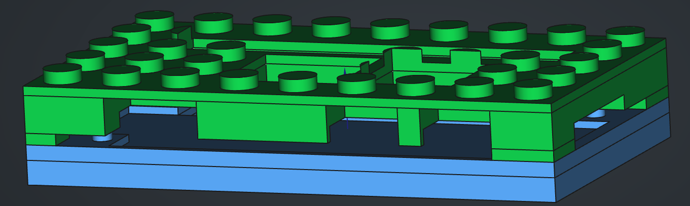 Raspberry Pi Zero 2 W screwless Lego compatible Case v2 by Krissrex ...