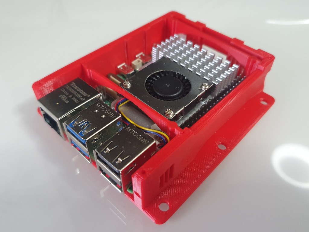 Raspberry Pi 5 quality case, with VESA mount (V3.6) by Waebis-Lab ...