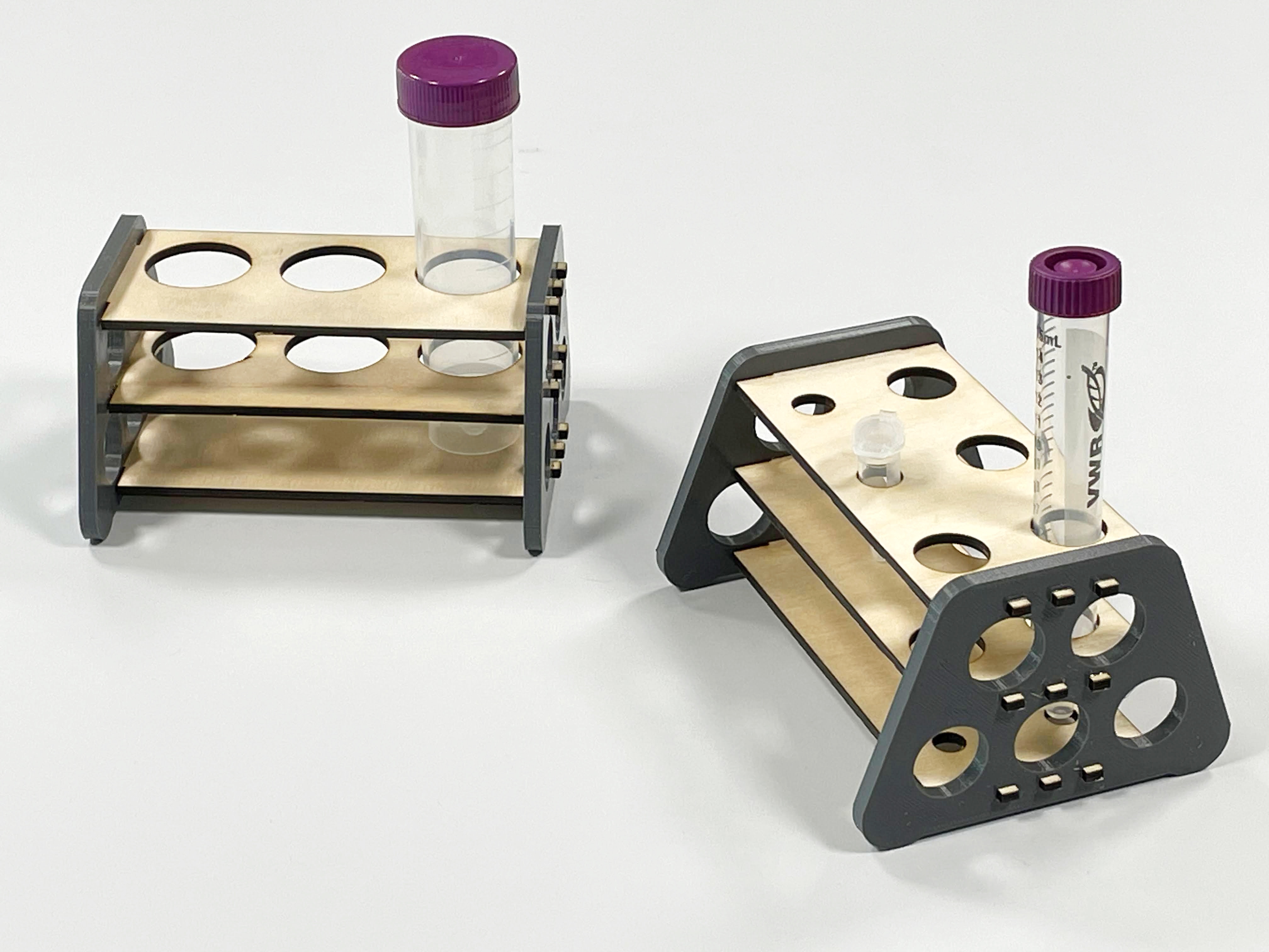 Test tube rack by Spotmatic | Download free STL model | Printables.com