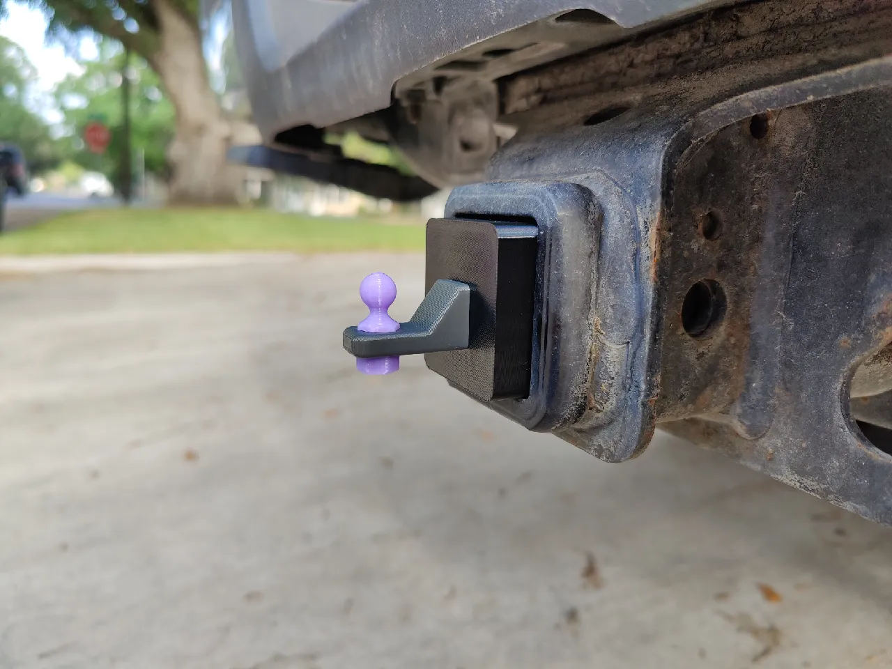 Tiny Trailer Hitch by alobal | Download free STL model | Printables.com
