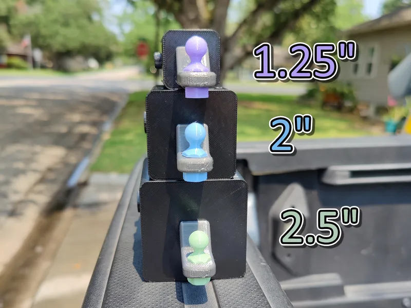 Tiny Trailer Hitch da alobal | Scarica il modello STL gratuito ...