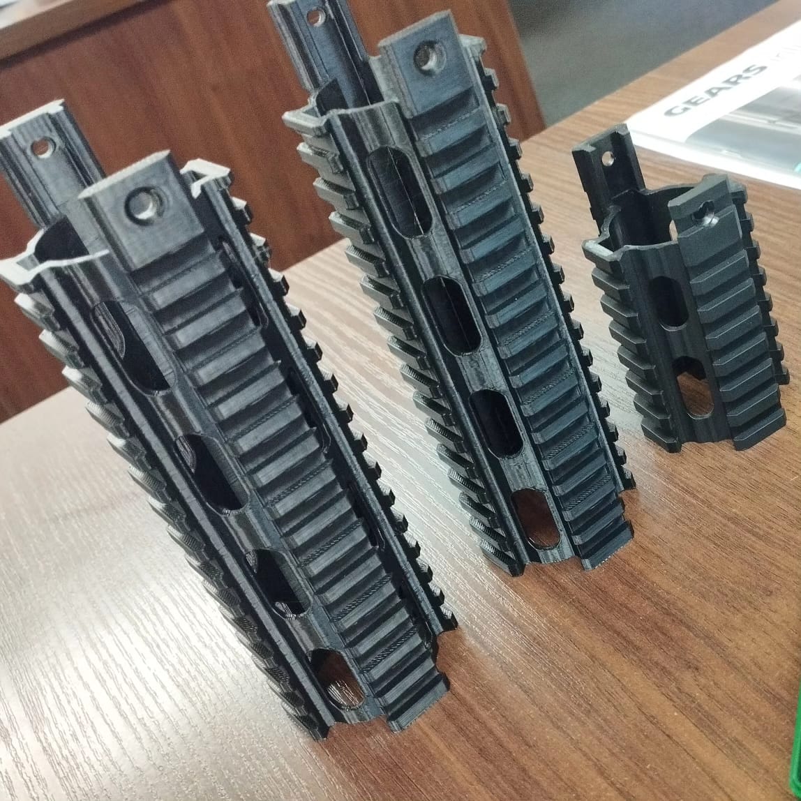 M4 Quad Picatinny Rail by Jan Zuidersma | Download free STL model ...