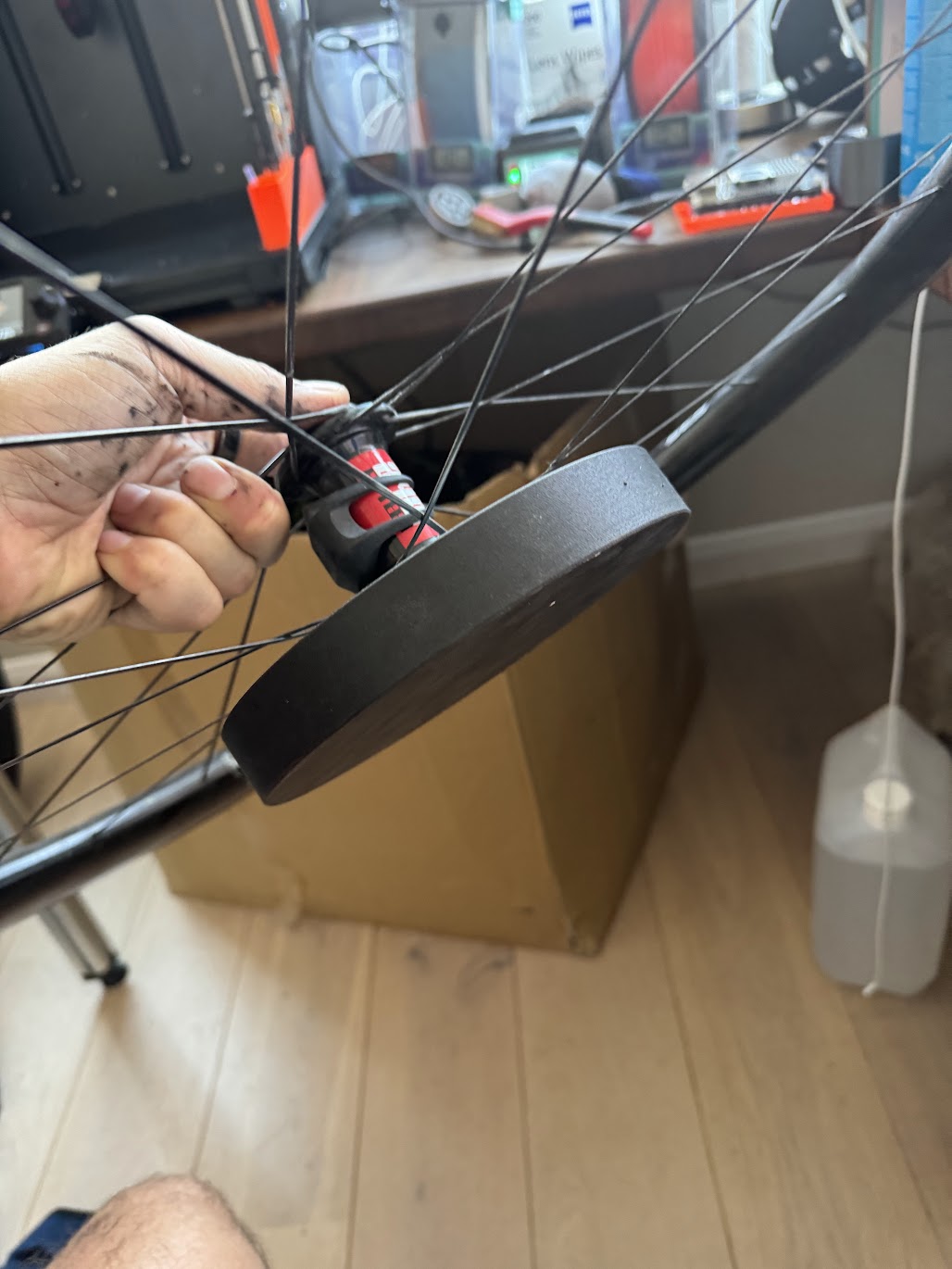Shimano disc brake protector (160mm) - Parametric by NoeG | Download ...
