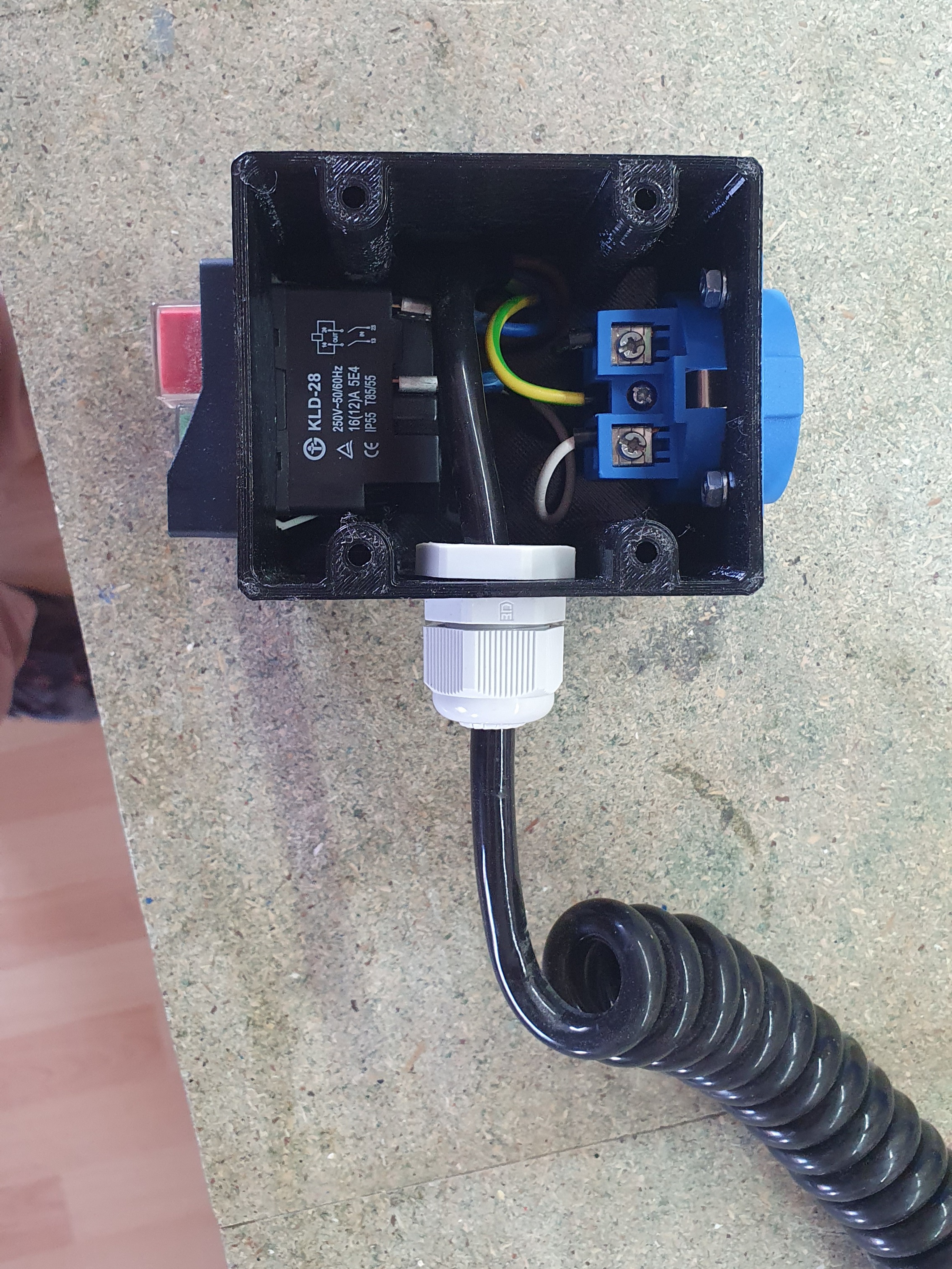 KJD17 machine / motor switch housing by VolkerMueller | Download free ...