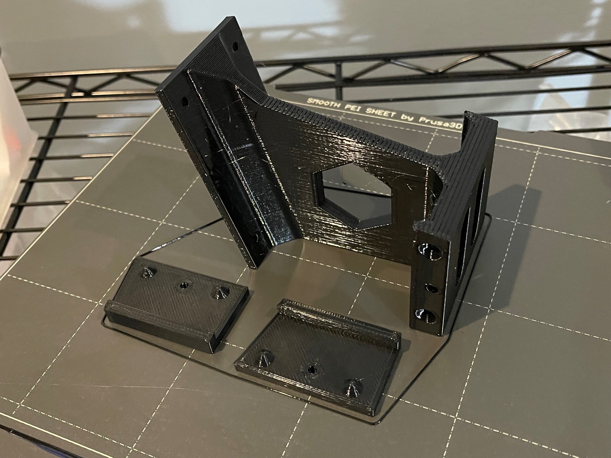Slot Buffer Angled Bracket by Real 3D Prints | Download free STL model ...