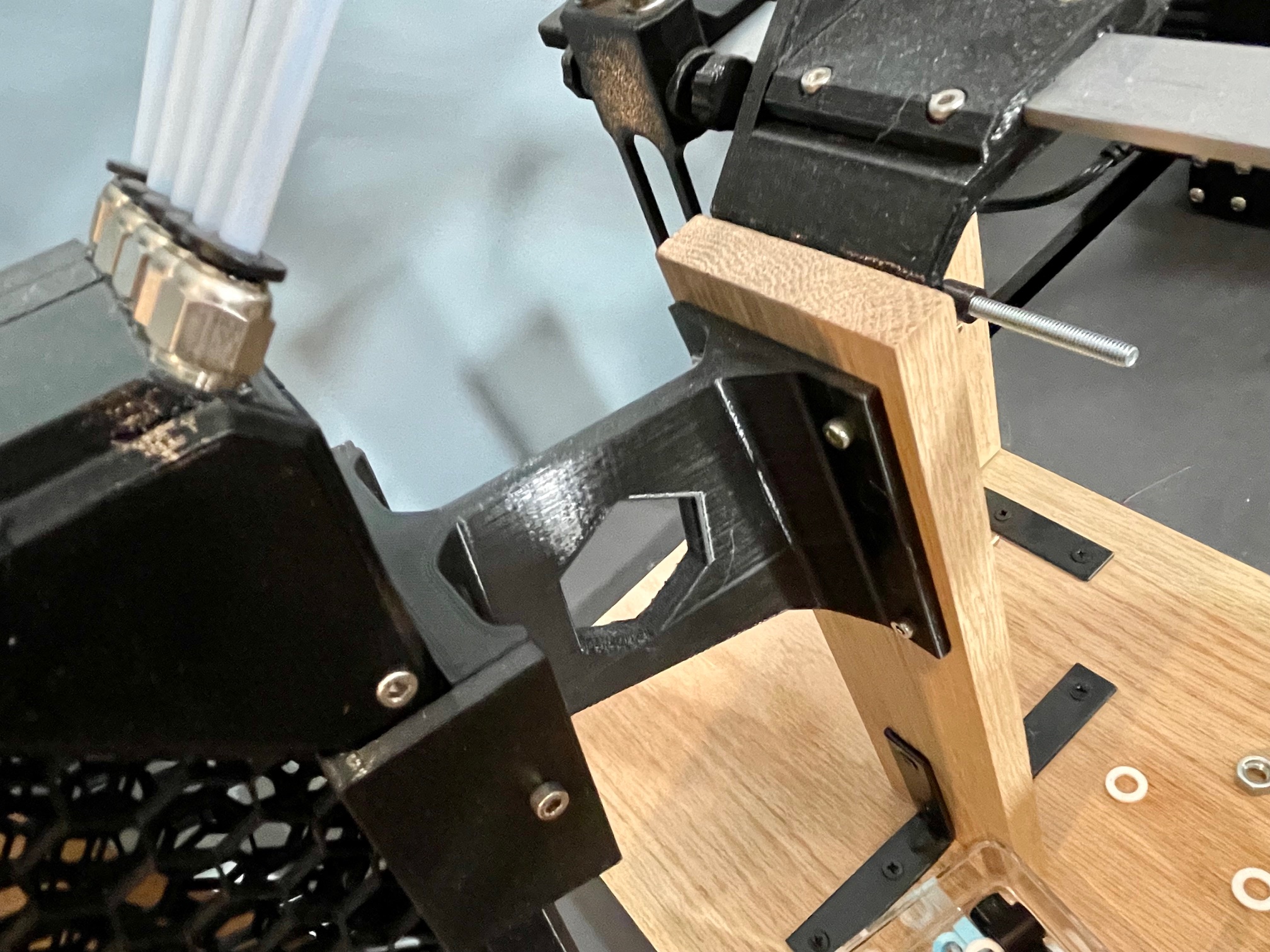 Slot Buffer Angled Bracket by Real 3D Prints | Download free STL model ...